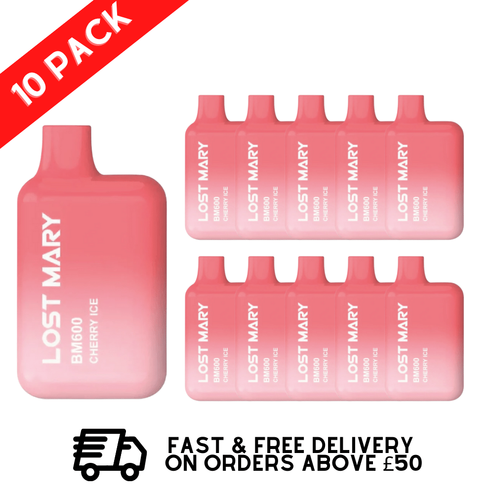 Cherry Ice Disposable Lost Mary BM600 Disposable Pack Of 10 Sale
