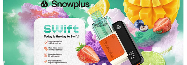 Snow Plus Swift Kit & Pod Review | Snowplus Vape & Pods UK