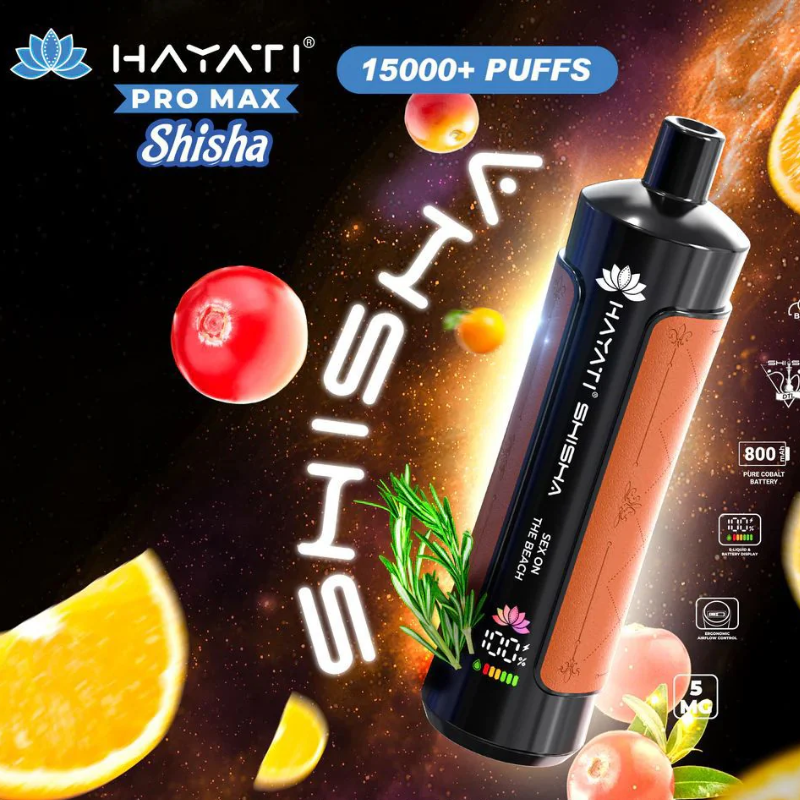 Hayati Shisha Pro Max Nic Salts – Box Of 10 | Vape World