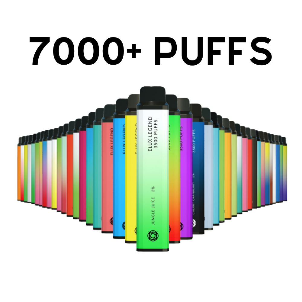 7000 Puffs Disposable Bar UK Bulk Aroma King & RnM Tornado...