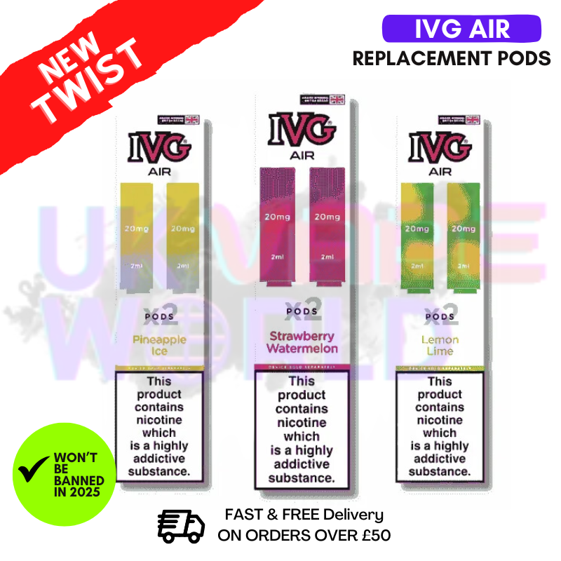 Shop IVG Air 4 In 1 Replacement Pod Lowest Price