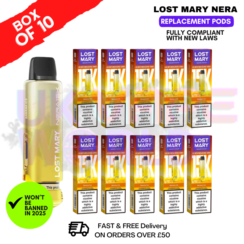 Lost Mary NERA 30K Prefilled Pods - Box Of 10