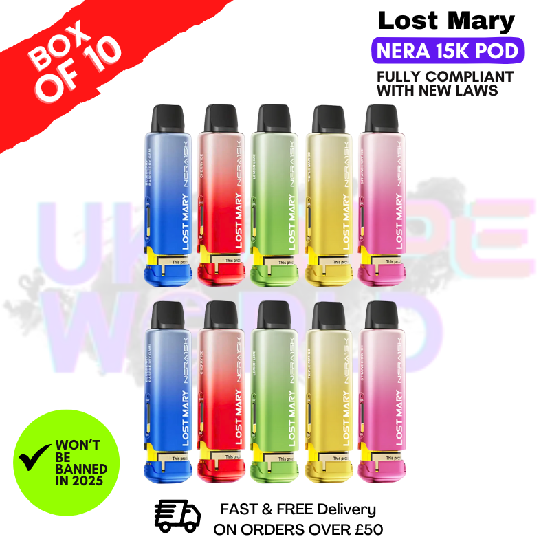 Box Of 10 Prefilled Pods