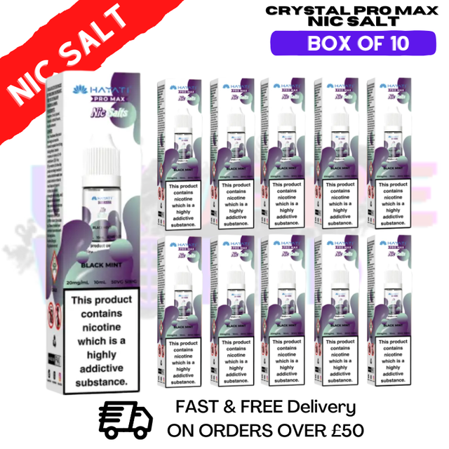 Black Mint Hayati Pro Max Nic Salt Box Of 10