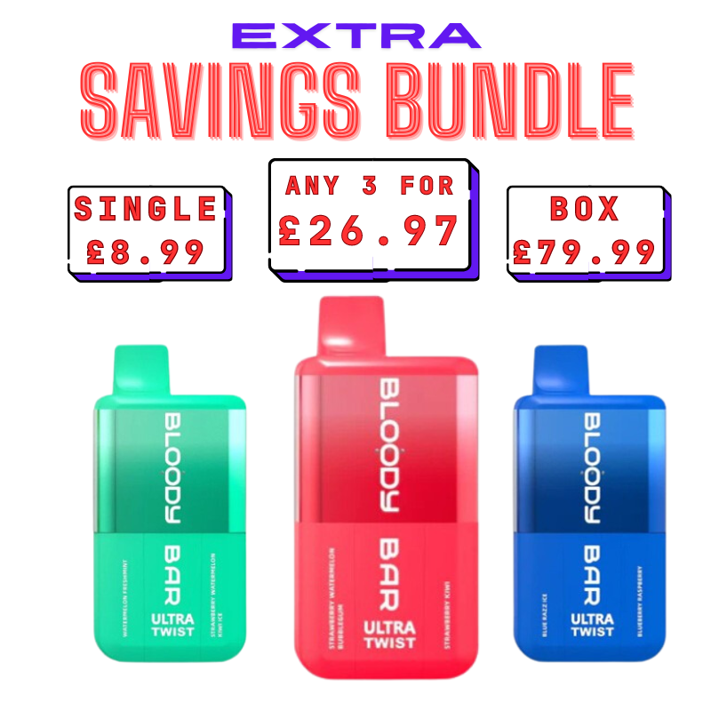 Bloody Bar 20K Twist Ultra Puff Prefilled Bar - £8.99