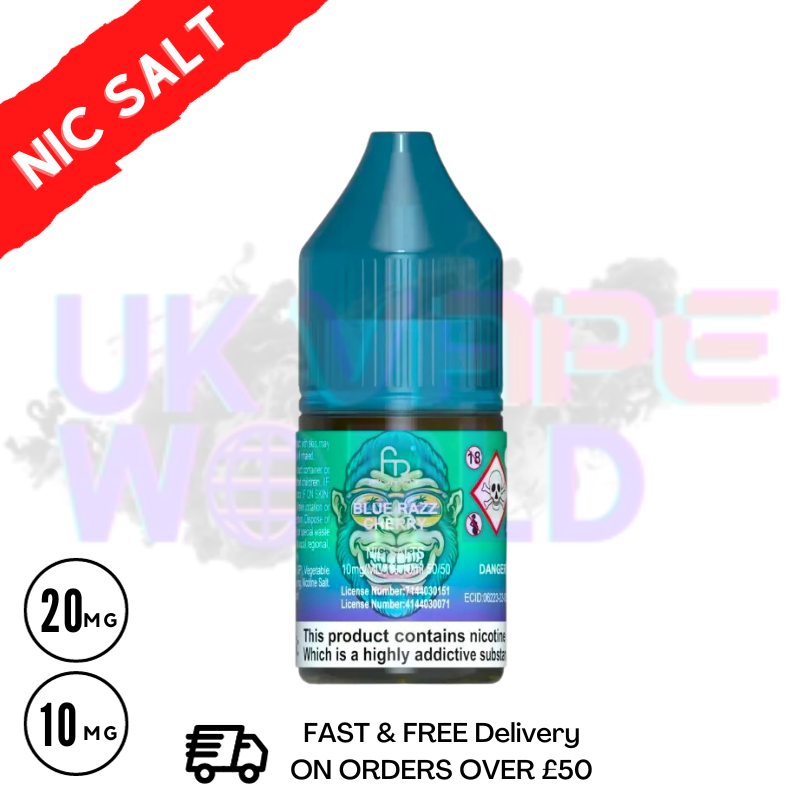 Blue Razz Cherry - RandM Tornado 7000 Nic Salt 10ML eLiquid