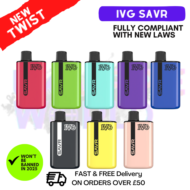 IVG Savr 3K Pod Kit - ANY 3 FOR £14.97