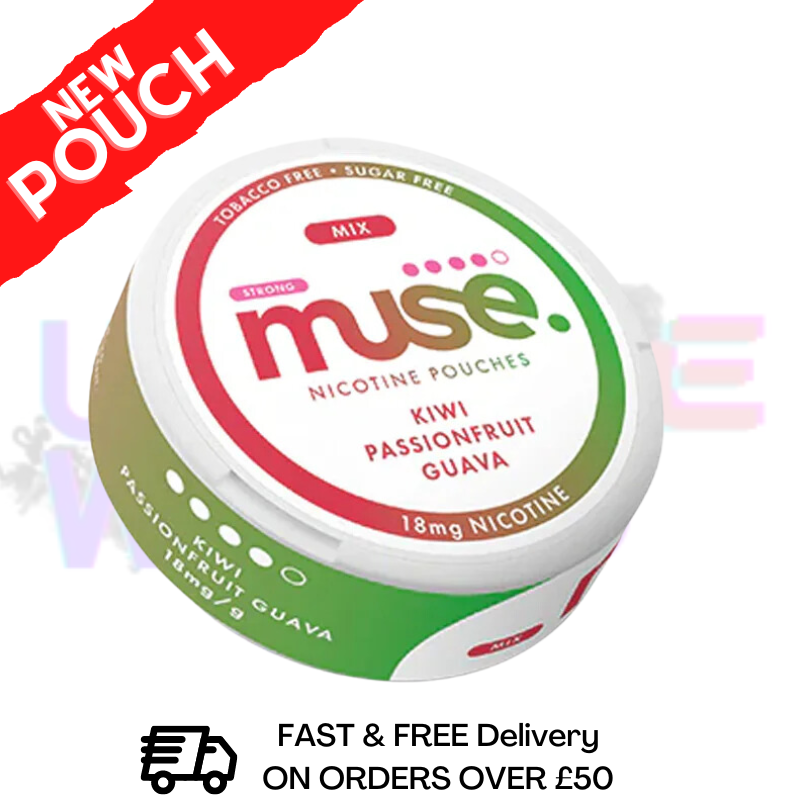 Kiwi Passionfruit Guava Muse Nicotine Pouches