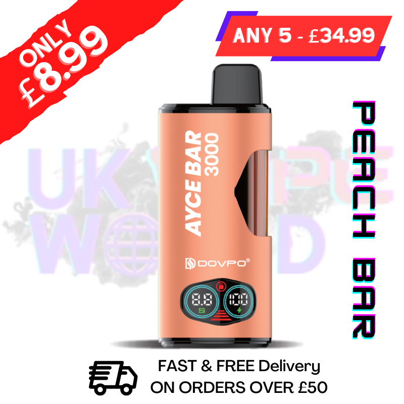 Peach Bar DOVPO ACE Bar 3000 4 in 1 Disposable Kit
