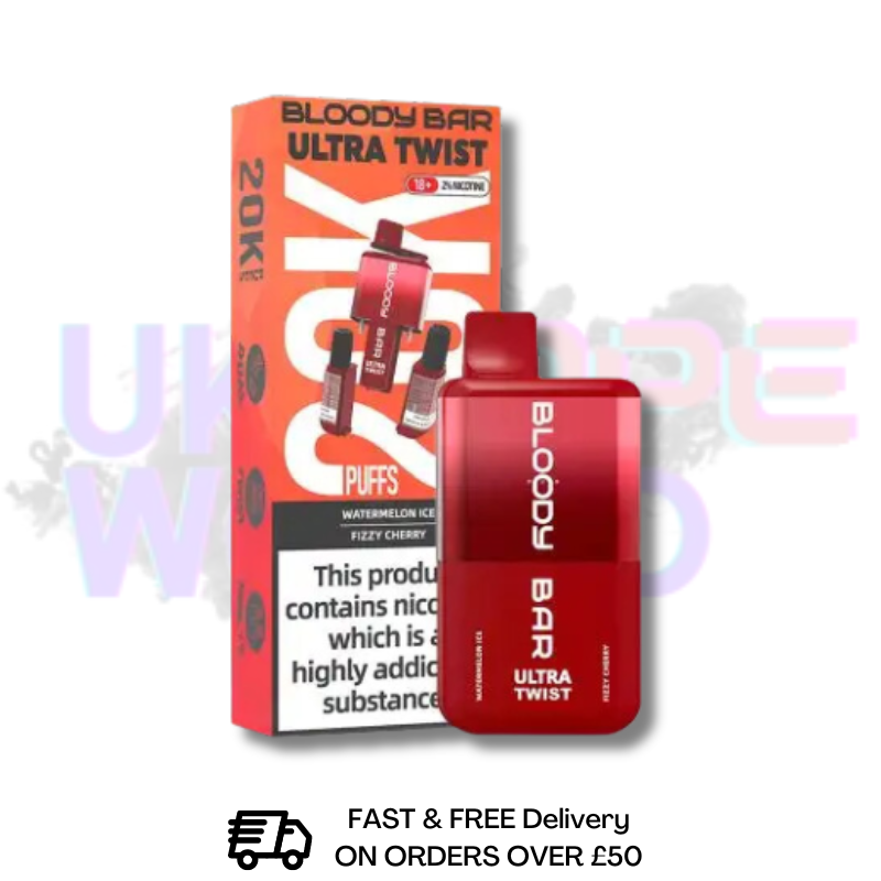 Bloody Bar 20K Twist Ultra Puff Prefilled Bar - £8.99
