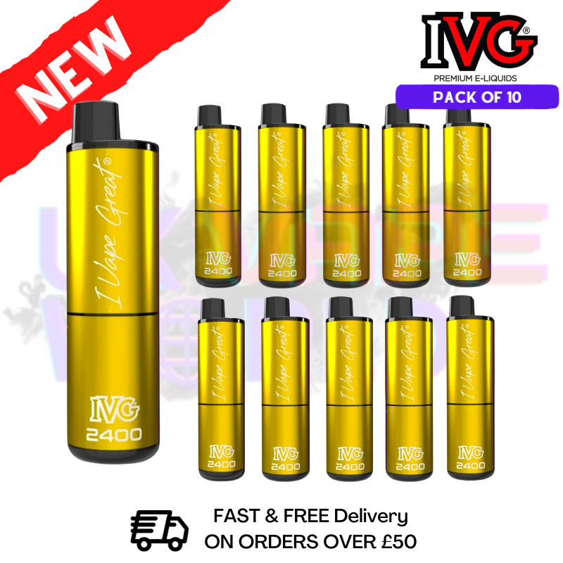 Yellow Edition IVG 2400 Pack Of 10