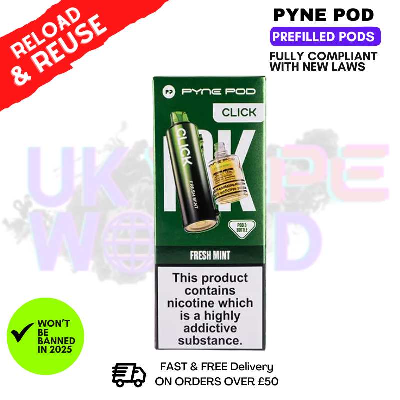 Fresh Mint Pyne Pod Click Replacement Pods