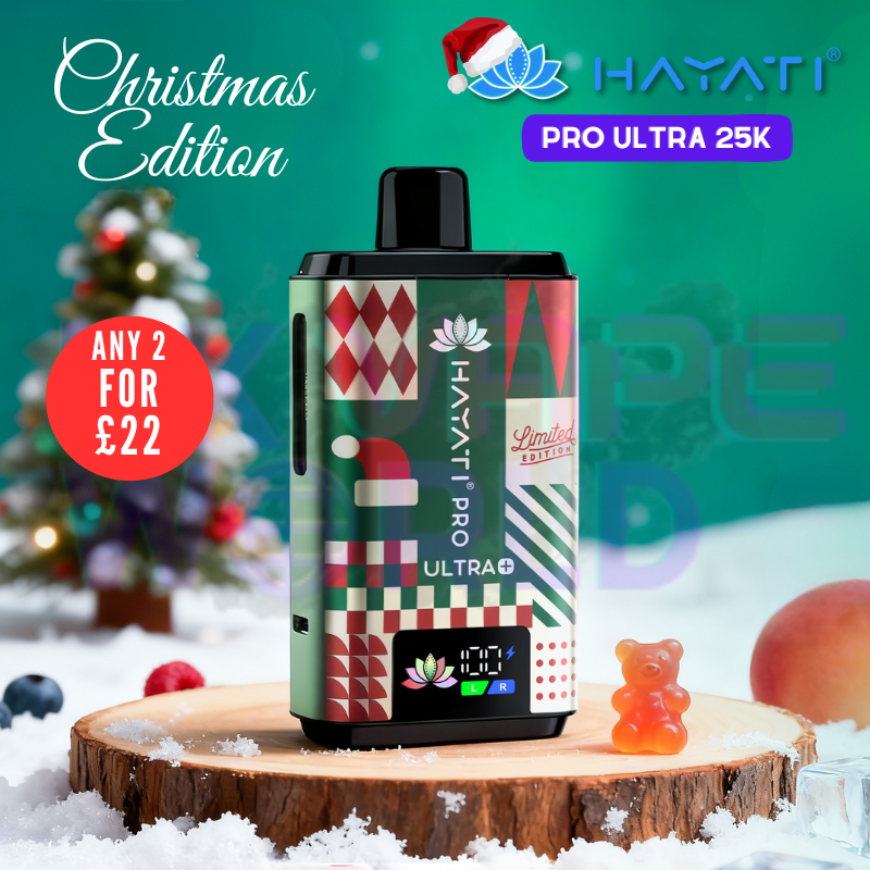 Hayati 25K Pod Kit Pro Ultra Plus 25000 Puff - 2 FOR £18