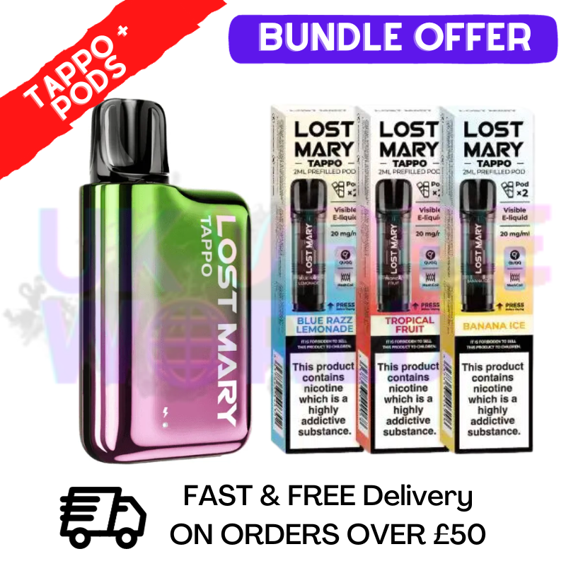 Lost Mary TAPPO Pod Kit + 2 X PODS Bundle Offer