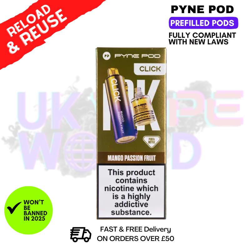 Mango Passionfruit Pyne Pod Click Replacement Pods