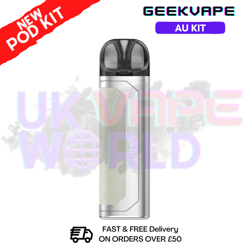 Silver Geek Vape AU Kit - Modern Look, Powerful Vaping