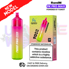 RandM Tornado 9000 Puff 9K Prefilled Pod Kit - ONLY £6.99