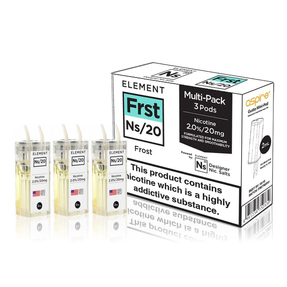 NS Disposable Pods For Aspire Gusto 10mg 20mg | Disposable Pods