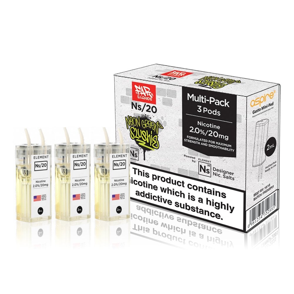 NS Disposable Pods For Aspire Gusto 10mg 20mg | Disposable Pods