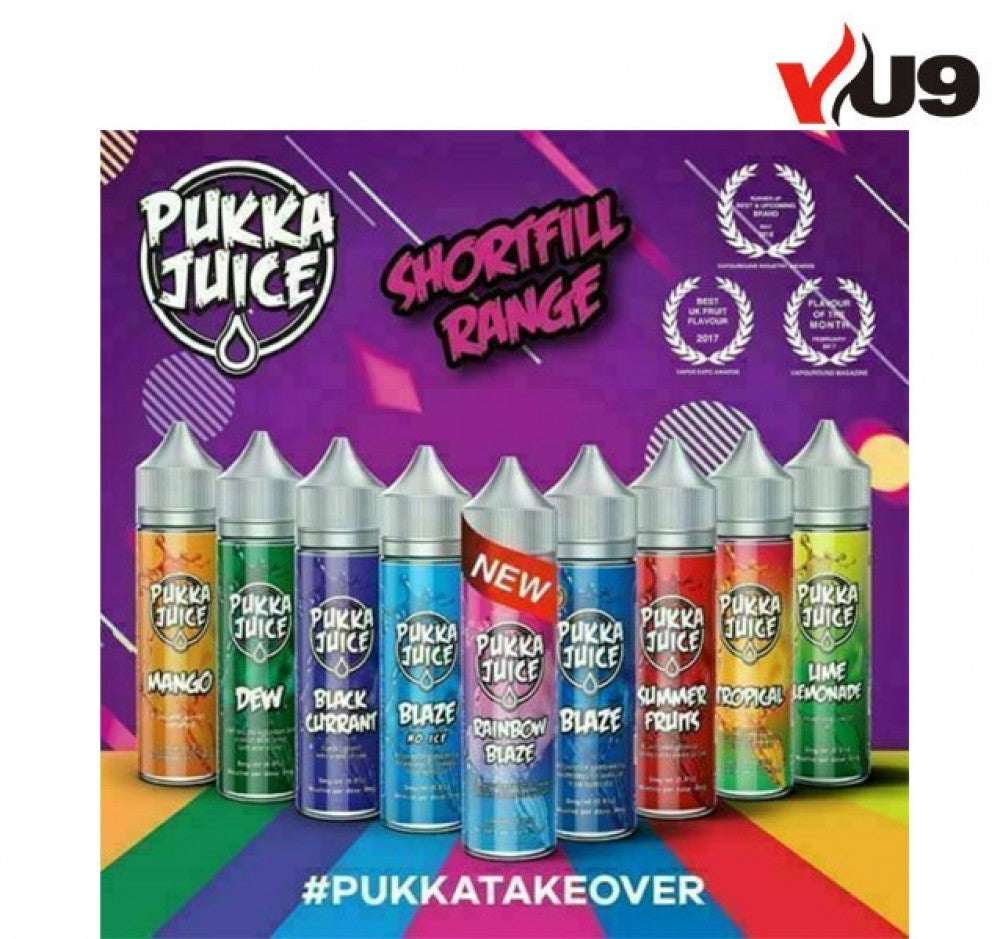 Pukka Juice E-Liquid Juice 2x50ml Shortfil 0mg 70/30 VG/PG | UK Vape World
